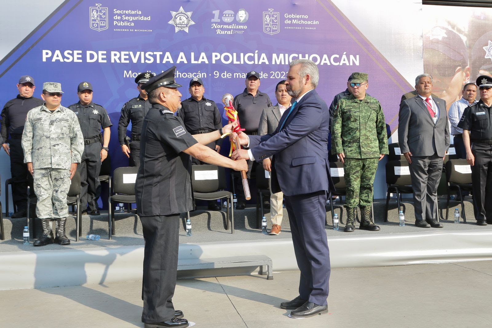GEM | Reconoce Bedolla a la Policía Michoacán por su servicio a la ...