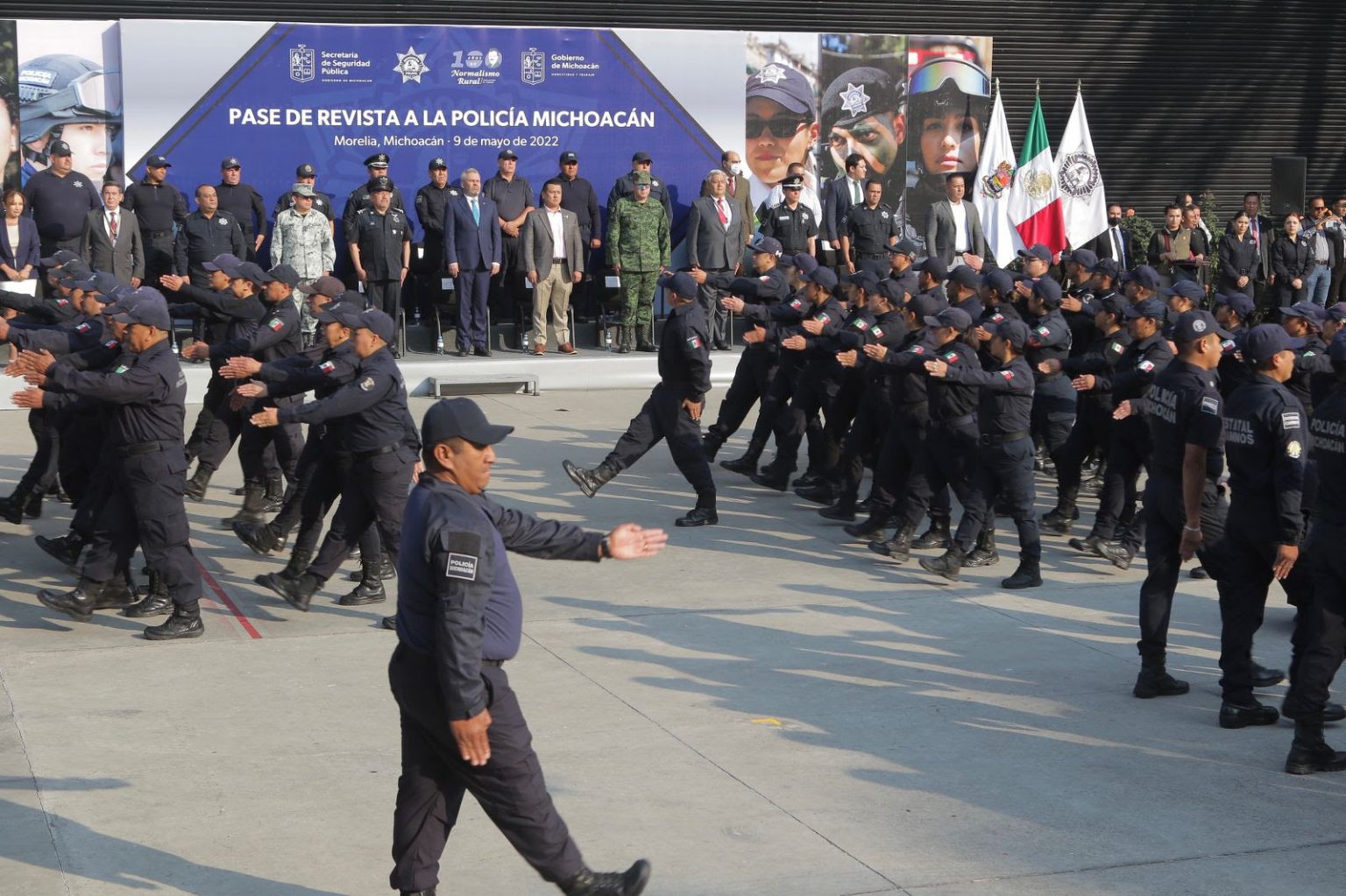 GEM | Reconoce Bedolla a la Policía Michoacán por su servicio a la ...