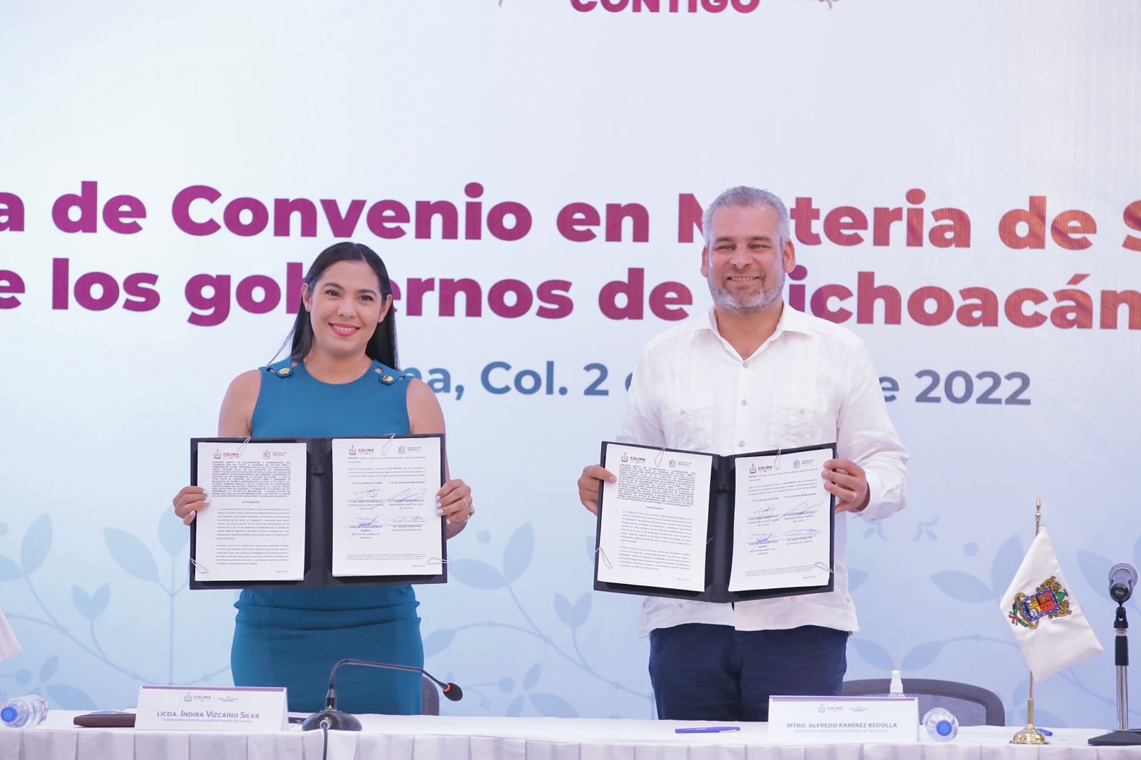 GEM | Colima y Michoacán firman acuerdo por la seguridad y desarrollo ...
