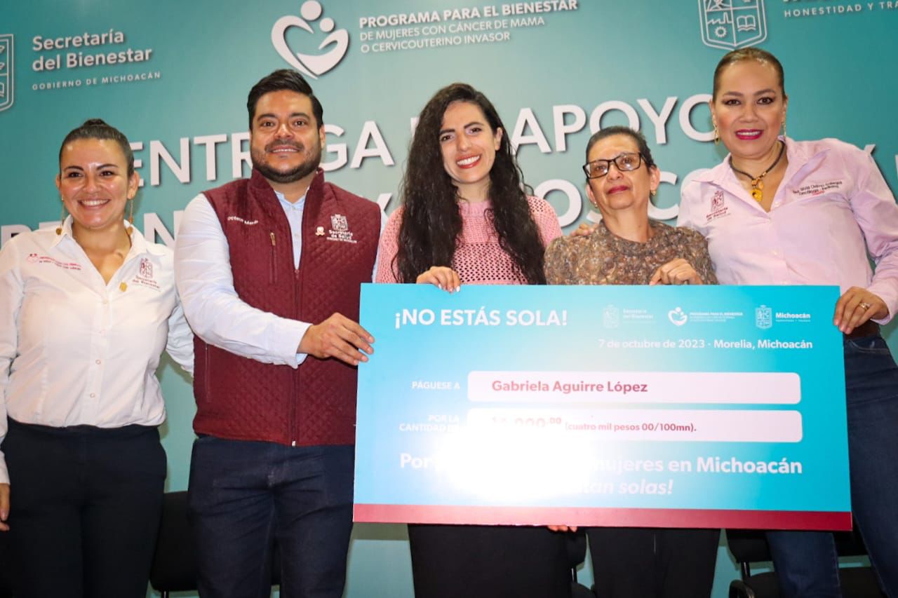GEM | Entrega Sedebi en Morelia apoyos por 1.4 mdp a mujeres y menores ...